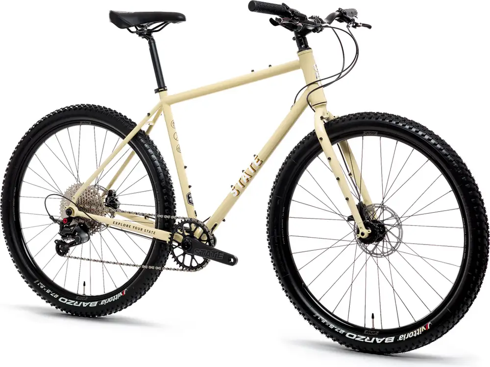 2025 State Bicycle Co. 4130 All-Road Flat Bar Dromedary Tan 12 Speed ...