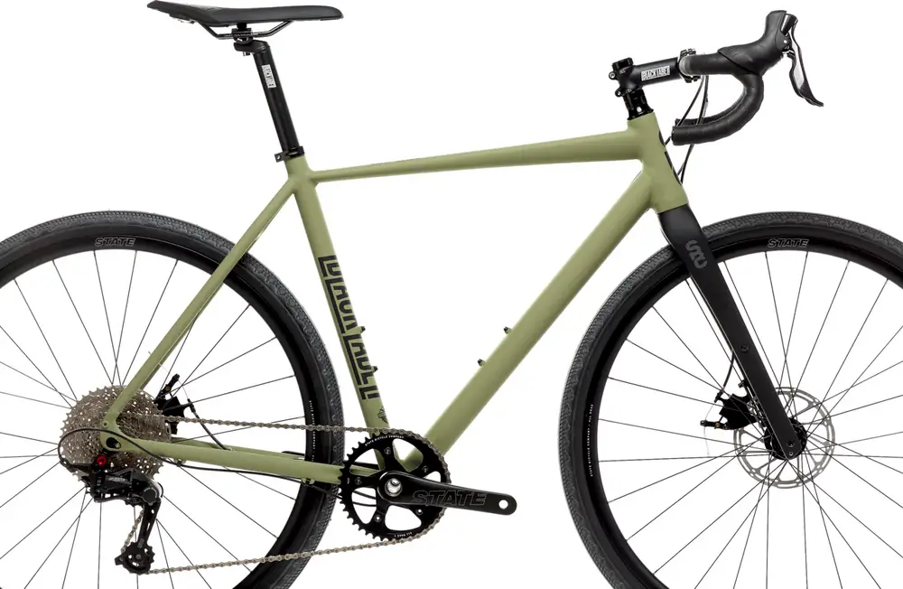 2025 State Bicycle Co. 6061 Black Label All-Road Matte Olive 700c ...