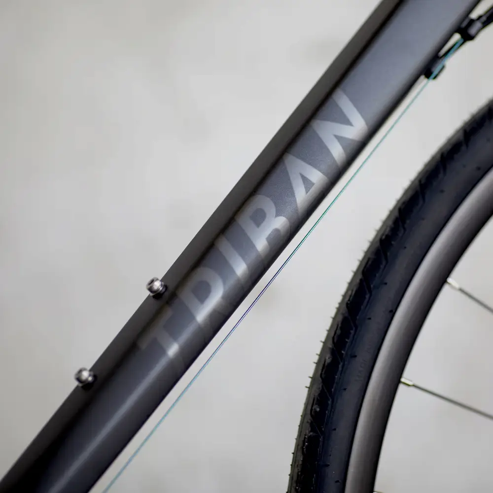 2024 Triban RC 500 Flat Bar Road Bike, Black – Specs, Comparisons ...