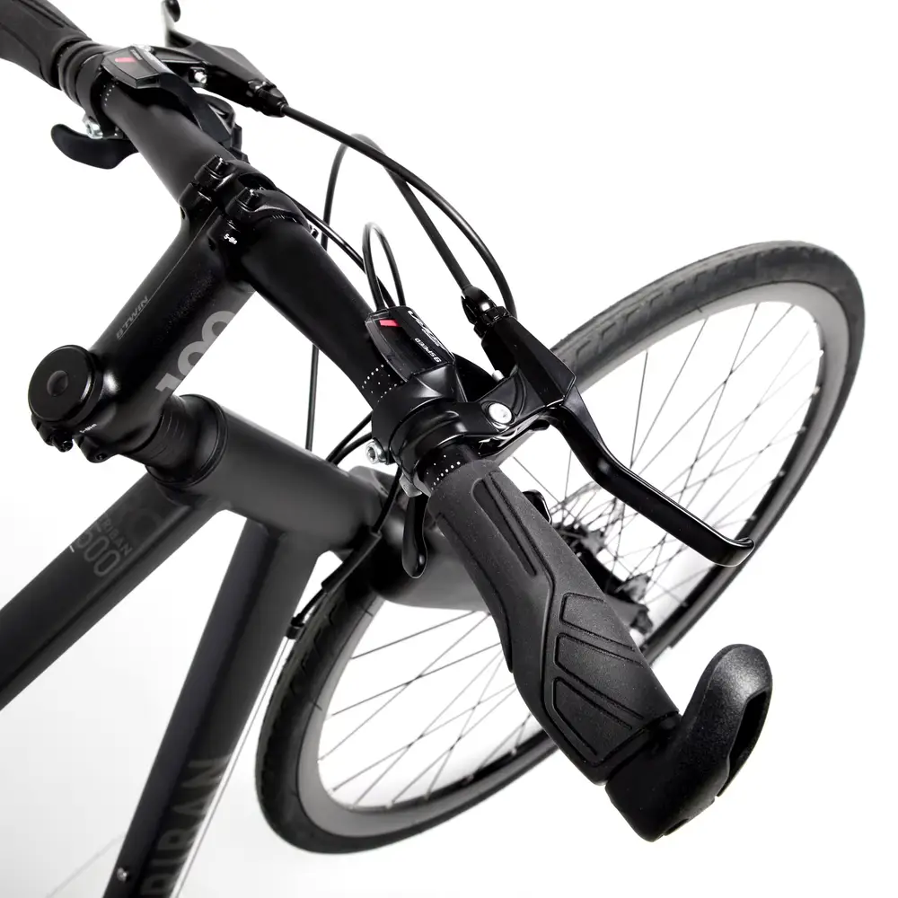 2024 Triban RC 500 Flat Bar Road Bike, Black – Specs, Comparisons, Reviews – 99 Spokes