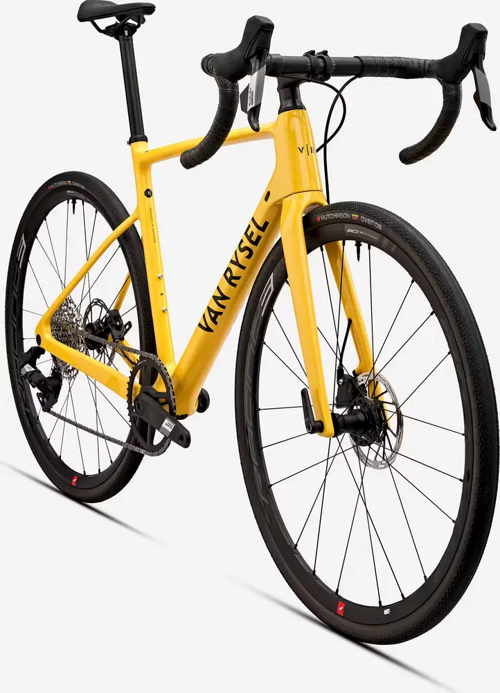2025 Van Rysel Allroad SRAM APEX AXS 1x12V endurance road bike, NCR CF-Yellow – Specs ...