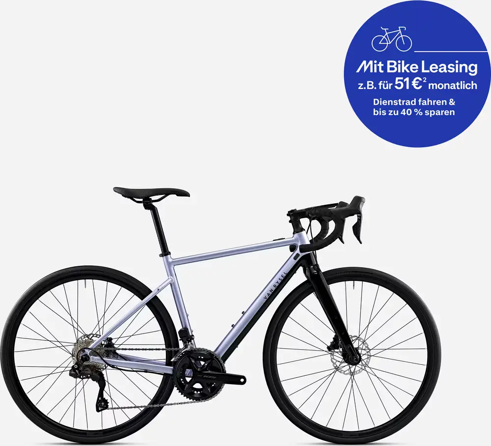 2025 Van Rysel E-Bike Rennrad Shimano E-EDR AF 105 Di2 2×12S lila ...