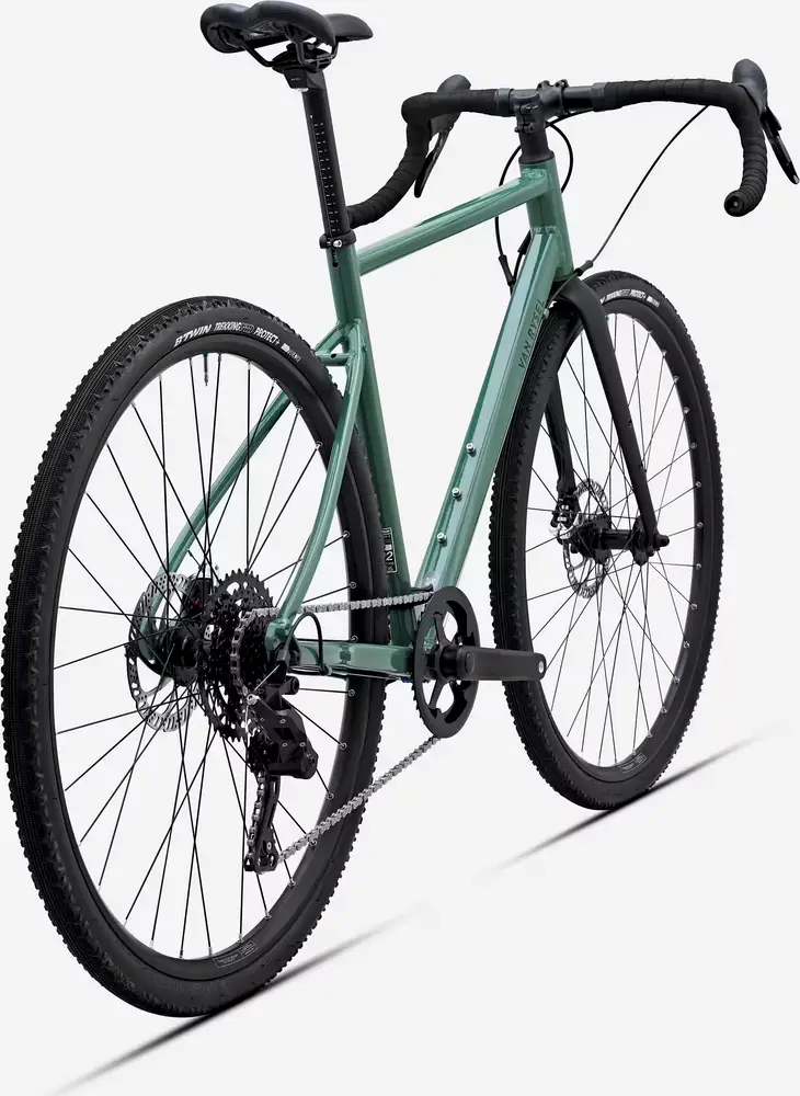 2025 Van Rysel Gravelbike Gravel Discovery AF Microshift Acolyte Grün ...